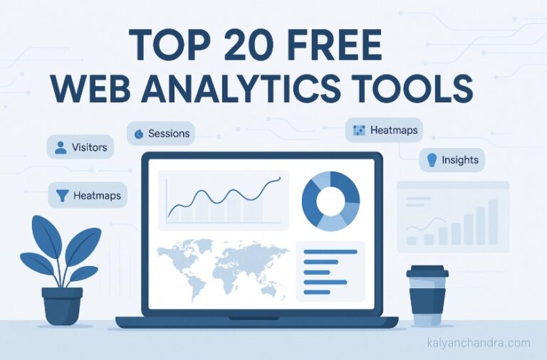 Top 20 Free Web Analytics Tools for 2025 - Kalyan Chandra